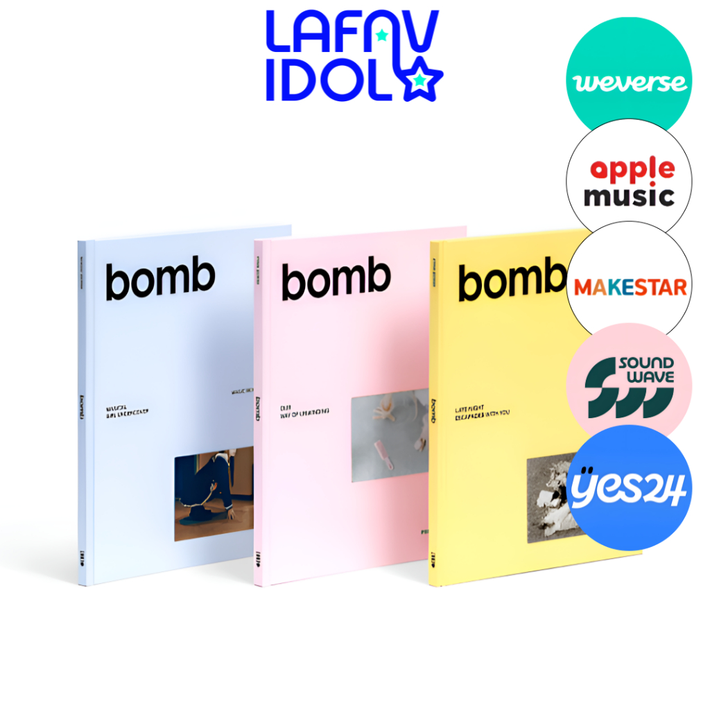[ILLIT] 3rd Mini Album 'bomb' - ON HAND OFFICIAL SEALED ALBUM | Shopee ...