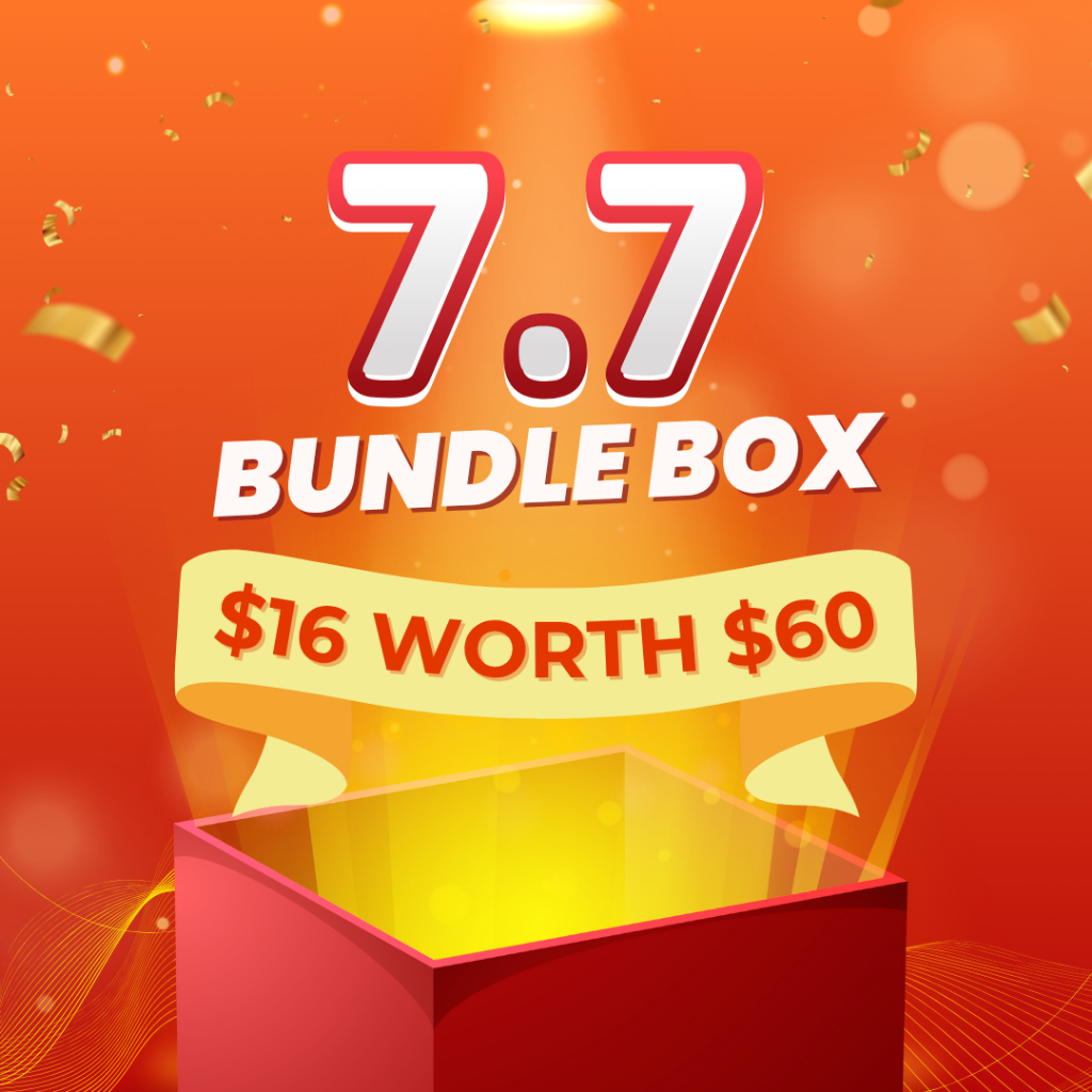7.7 Bundle Box - $16 worth $60! | Shopee Singapore