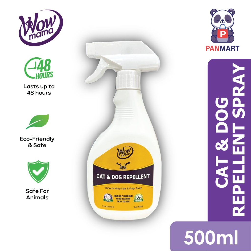 WOWMAMA PawPal Cat And Dog Repellent Spray - Cedar Wood Fragrance - 500 ...