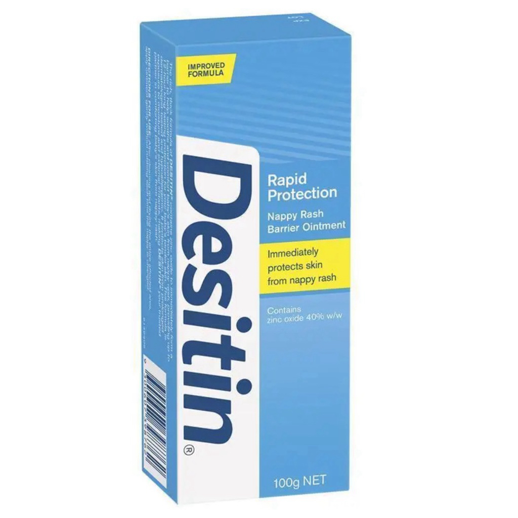 100g Desitin Rapid Protection Nappy Rash Barrier Ointment (IMPORTED ...