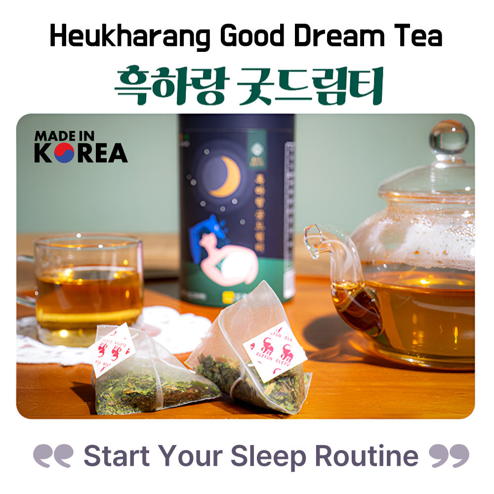 Sleep Aid Herbal Tea Caffeine-Free 100% Korean Lettuce Heukharang Good ...