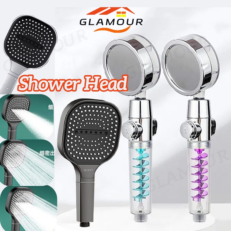 [SG] Shower Head High Pressure Shower Head Set Shower Head Turbocharged ...