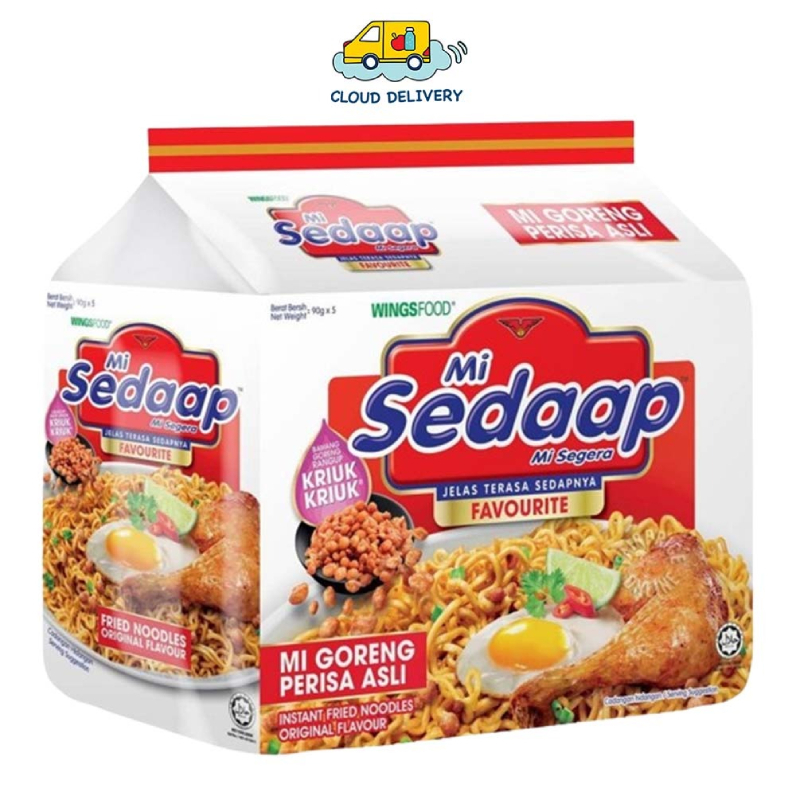 Mi Sedaap Instant Noodle Packet - Original Flavour (Halal) | Shopee ...