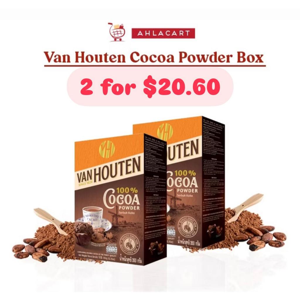 Van Houten Cocoa Powder 2x350g - 2 for $20.60 | Shopee Singapore