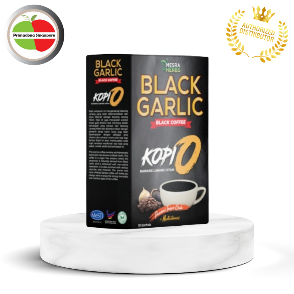 Black Garlic Kopi O (Black Coffee) | Shopee Singapore
