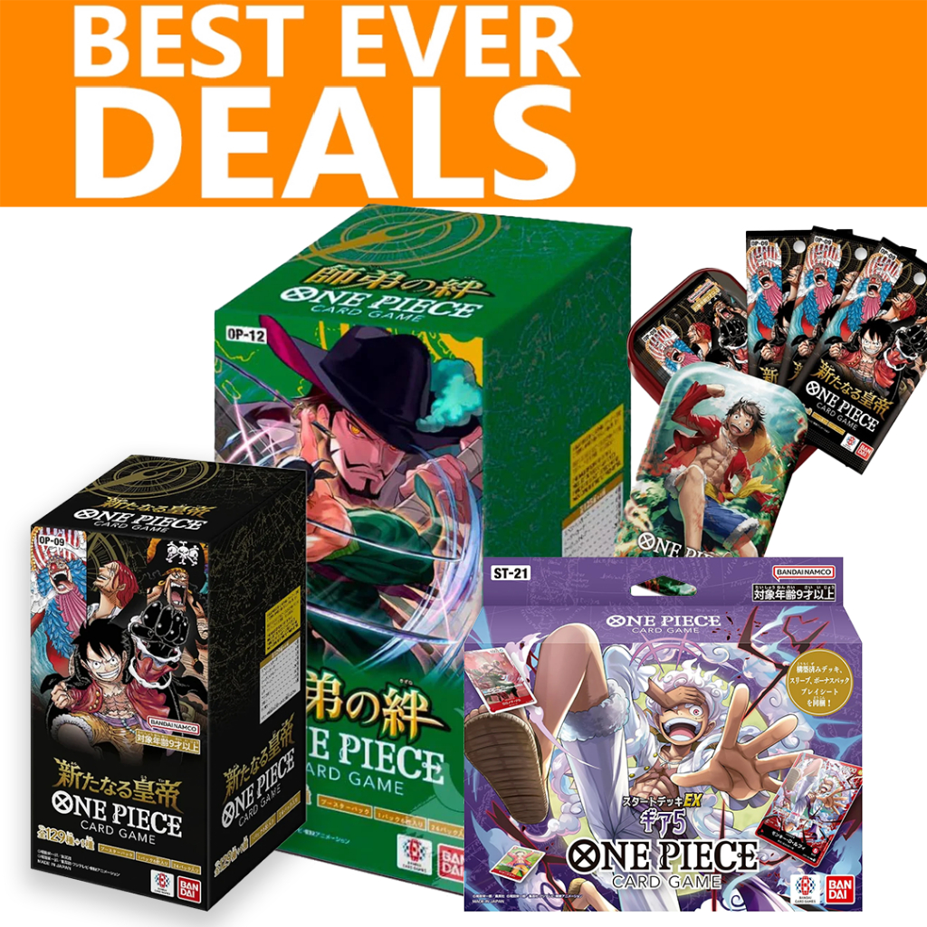 (Triple Hits)One Piece OP12/OP11/OP09/EB02 Booster Box/Tins/Starter ...