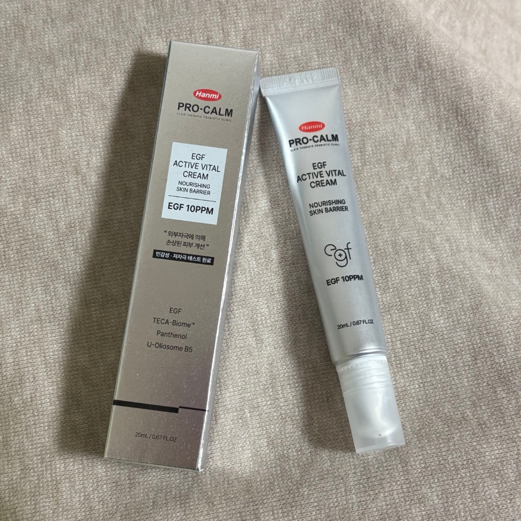 Hanmi Pro Calm EGF Cream 20g Hydrating Anti Aging Korean Skincare for ...