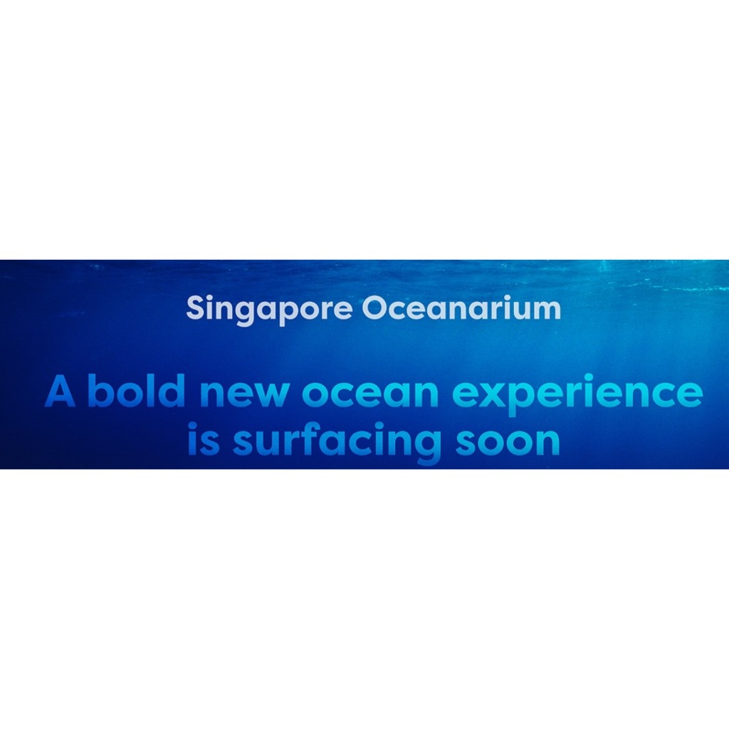 NEW! Singapore OCEANARIUM (former S.E.A. Aquarium) Singapore E-ticket ...