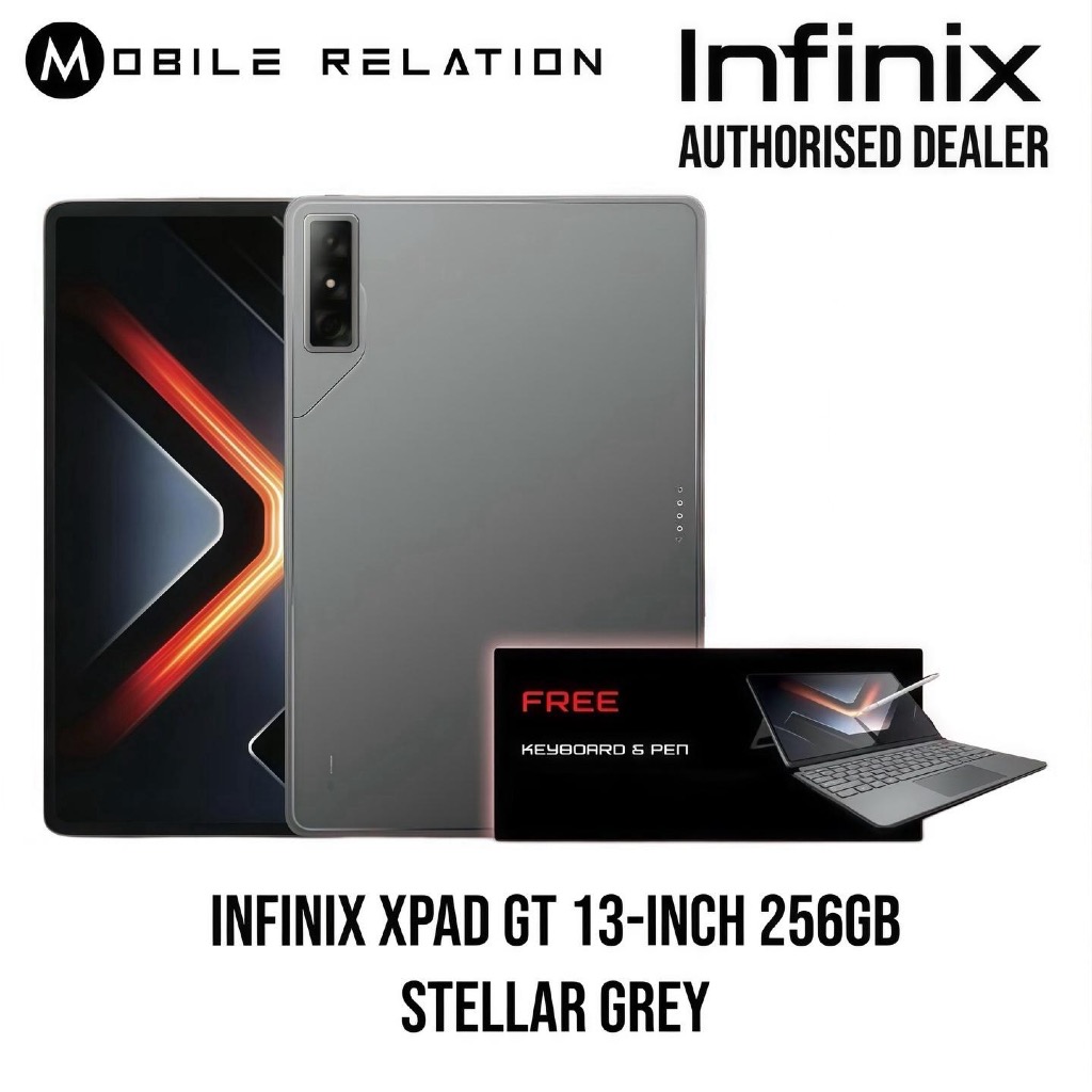 Infinix XPad GT | 256GB | 13-inch Tablet | Snapdragon 888 | 8 Speakers ...