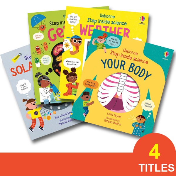 [SG Stock] Usborne Step Inside Science (4 Titles) | Shopee Singapore