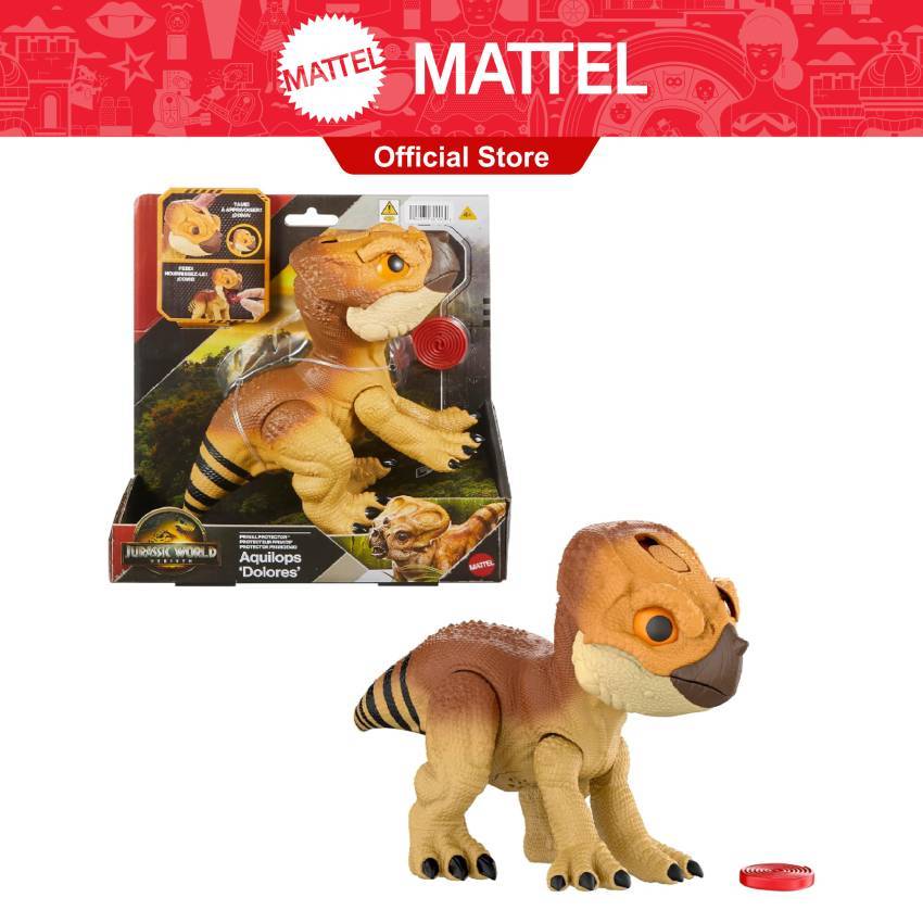 Jurassic World Rebirth Primal Protector Aquilops Dolores Interactive ...