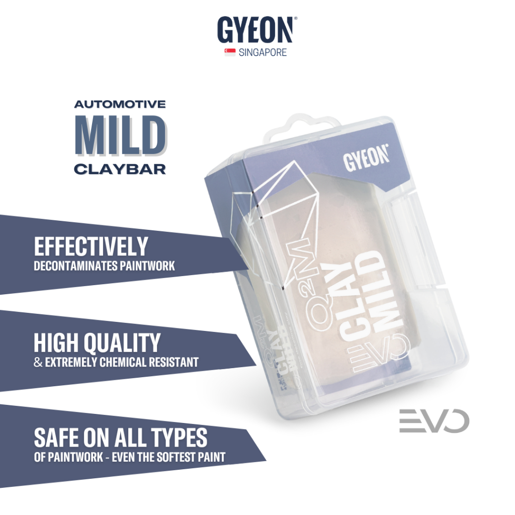 GYEON Q2M Clay EVO Mild 100g -Automotive Car Care Traditional Detailing ...
