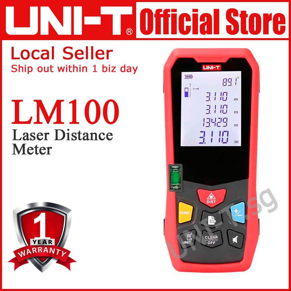 Uni-T LM100 LM120A LM40 LM50A LM60 LM70A LM80 LM100A Laser Distance ...