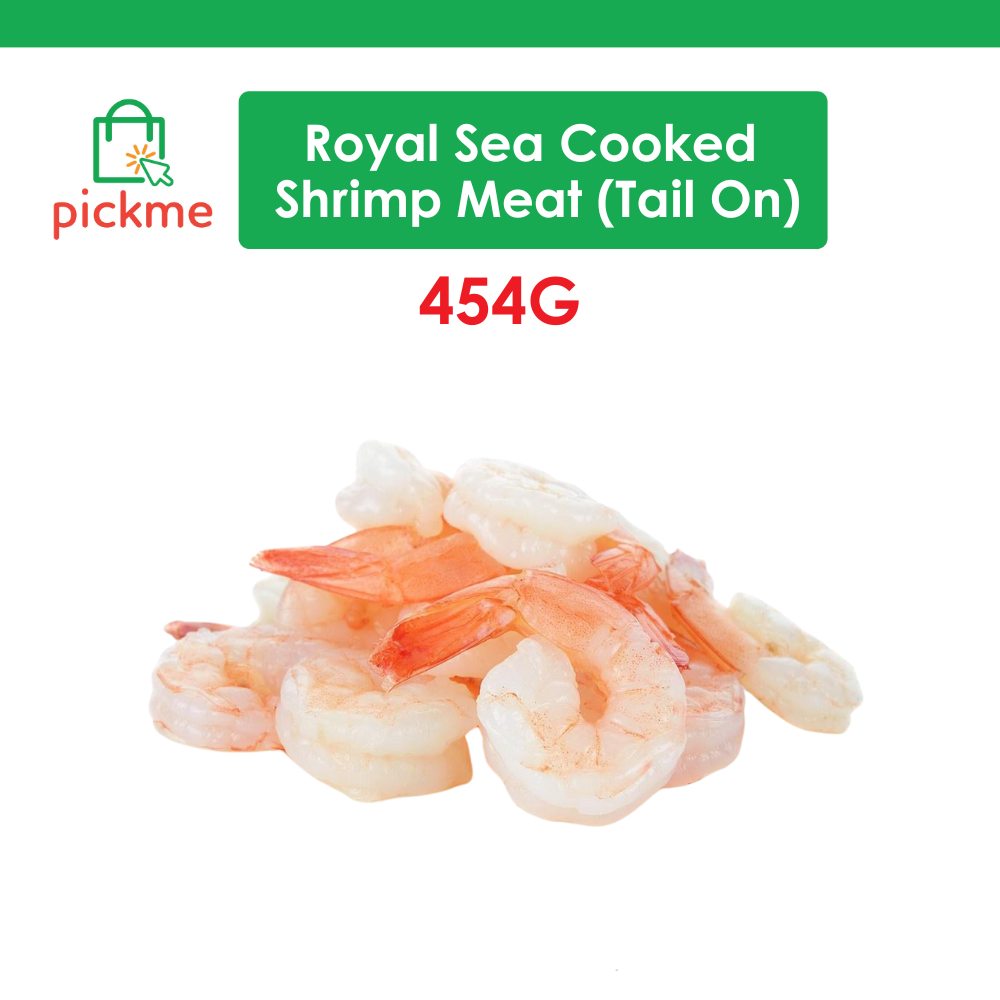 Royal Sea Cooked Shrimp Meat Tail On 454g - Frozen | Shopee Singapore
