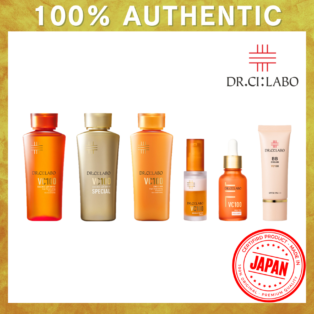 Dr. Ci:Labo VC 100 Essence Lotion EX Special / Double Repair Serum / Milk Peel Program ...