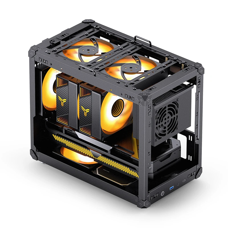 JONSBO C6 MAX Micro ATX PC Case - Black & White | Shopee Singapore