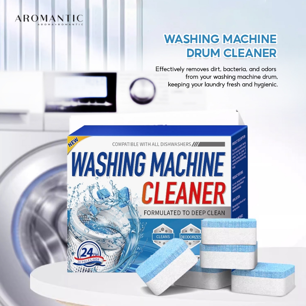 Washing Machine Cleaner Descaler Deep Cleaning For Top & Front Load in ...