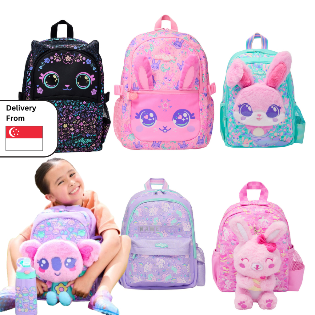 [Authentic] Smiggle School Bag Preschool Backpack Primary School Girls ...