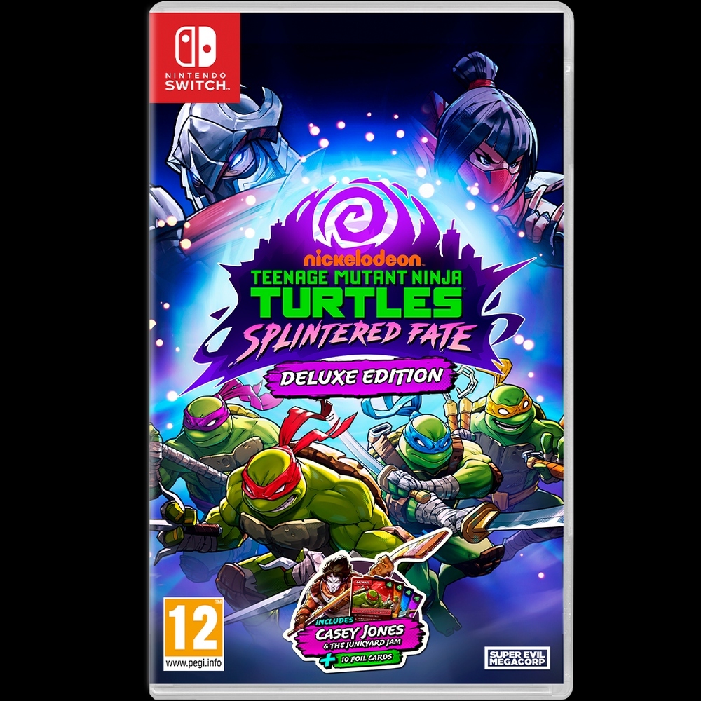 Nintendo Switch Teenage Mutant Ninja Turtles: Splintered Fate (Preorder ...