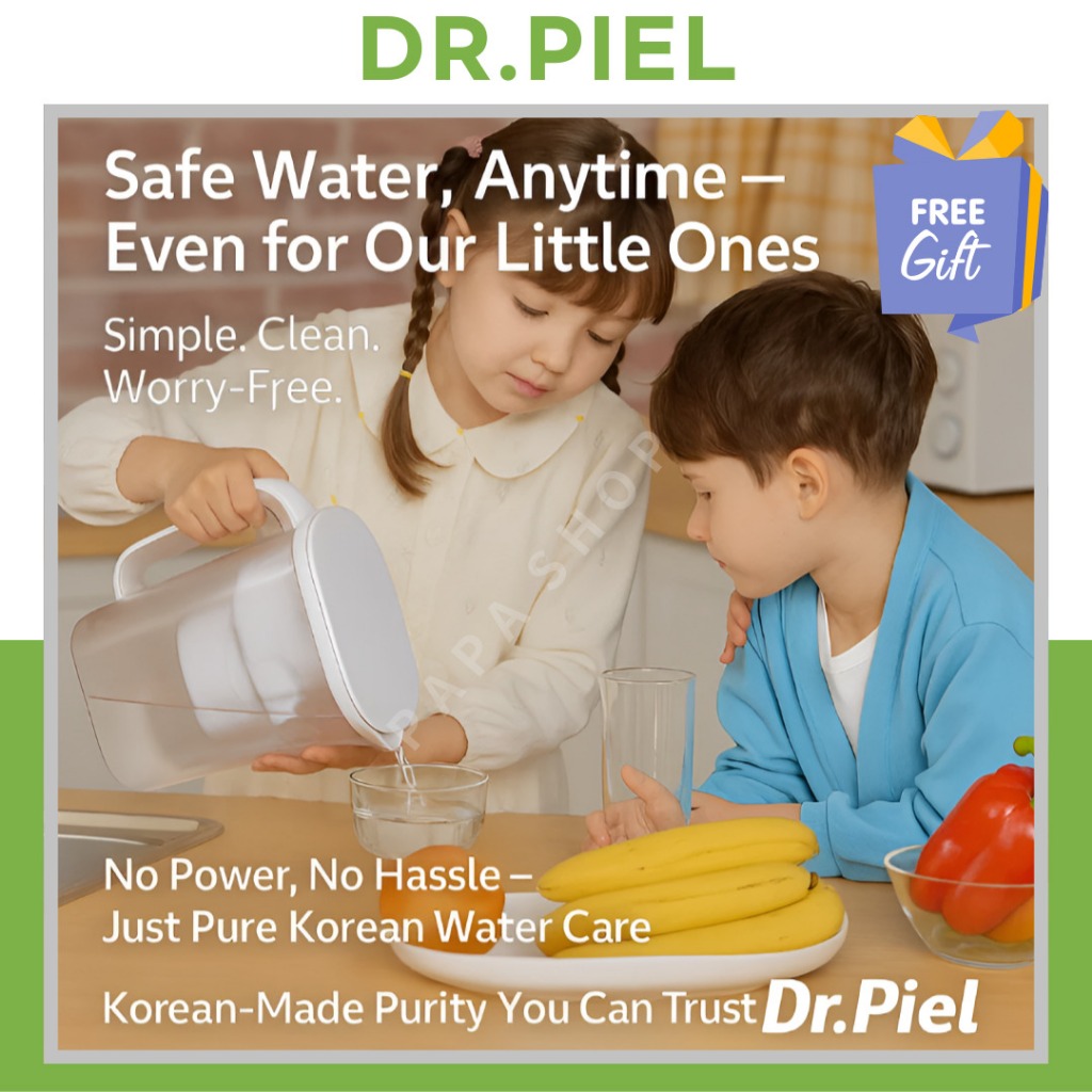 Dr.Piel Eco Water Pitcher 2.4L | Korean-Made | No Power Needed ...