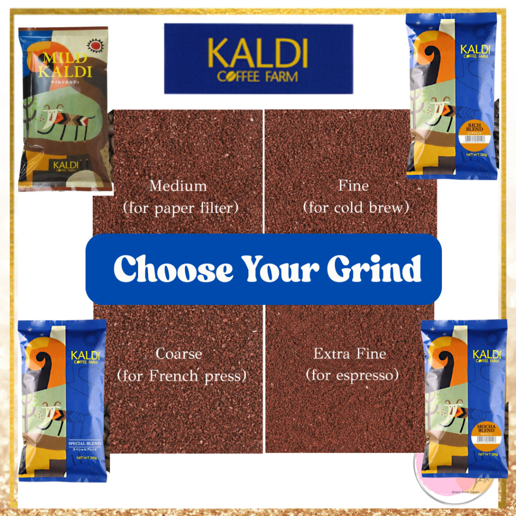 Japan Kaldi Roasted Coffee Beans (200g) – Choose Your Favorite Grind ...