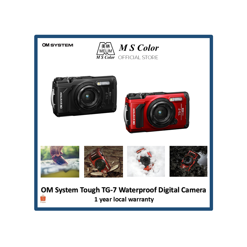 [READY STOCK | BUNDLE] OM SYSTEM Tough TG7 Digital Camera | Shopee ...
