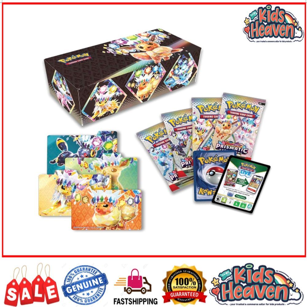Pokemon TCG: Scarlet & Violet-Prismatic Evolutions Surprise Box (100.0% ...