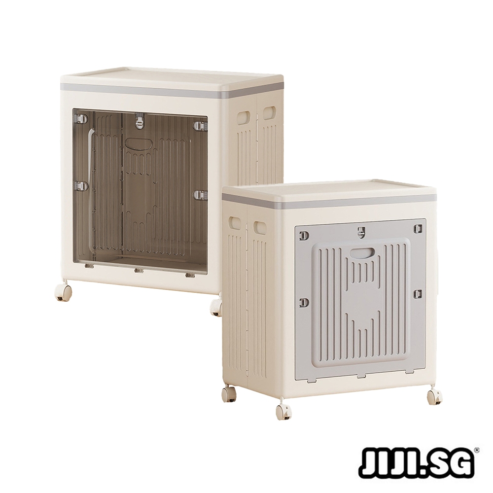 (JIJI.SG) BORR Flip Top Laundry Basket with Wheels - Laundry Baskets ...