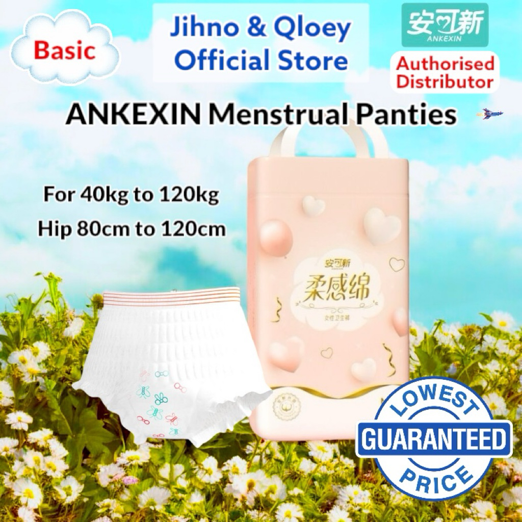 ANKEXIN Overnight Menstrual/Postpartum/Maternity Sanitary Pants/Panties ...