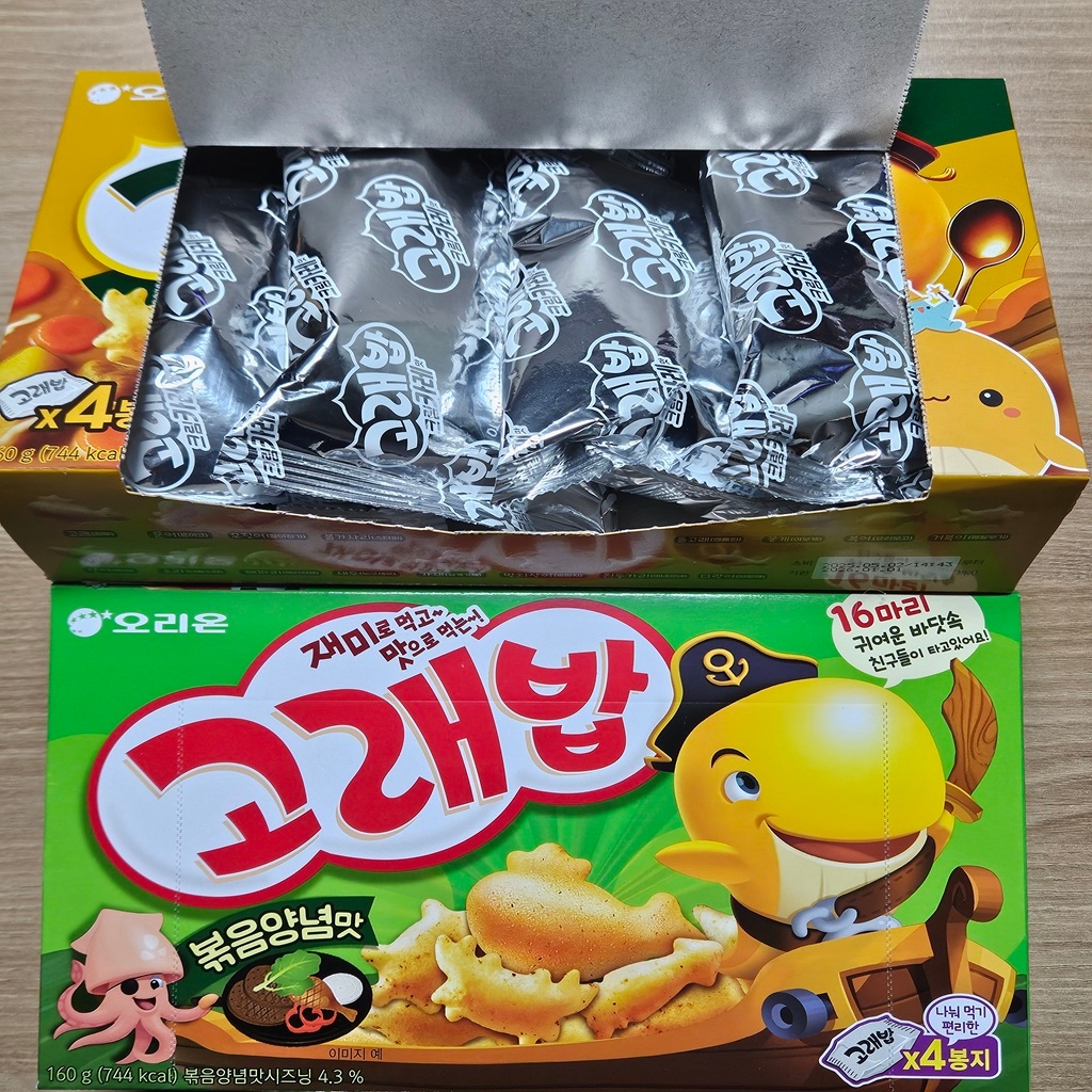 [ORION_KOREA] Goraebab - A box of 4Packs (Orginal / Cream Curry Flavor ...