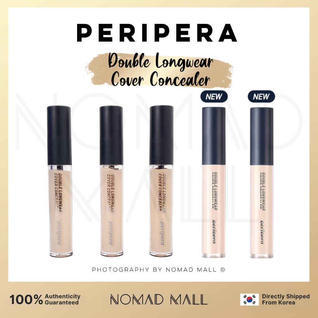 [PERIPERA] Double Longwear Cover Concealer 5.5g | Shopee Singapore