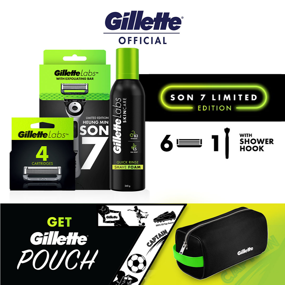 (Bundle of 3) GilletteLabs x Son Limited Edition Exfoliating Bar Razor ...