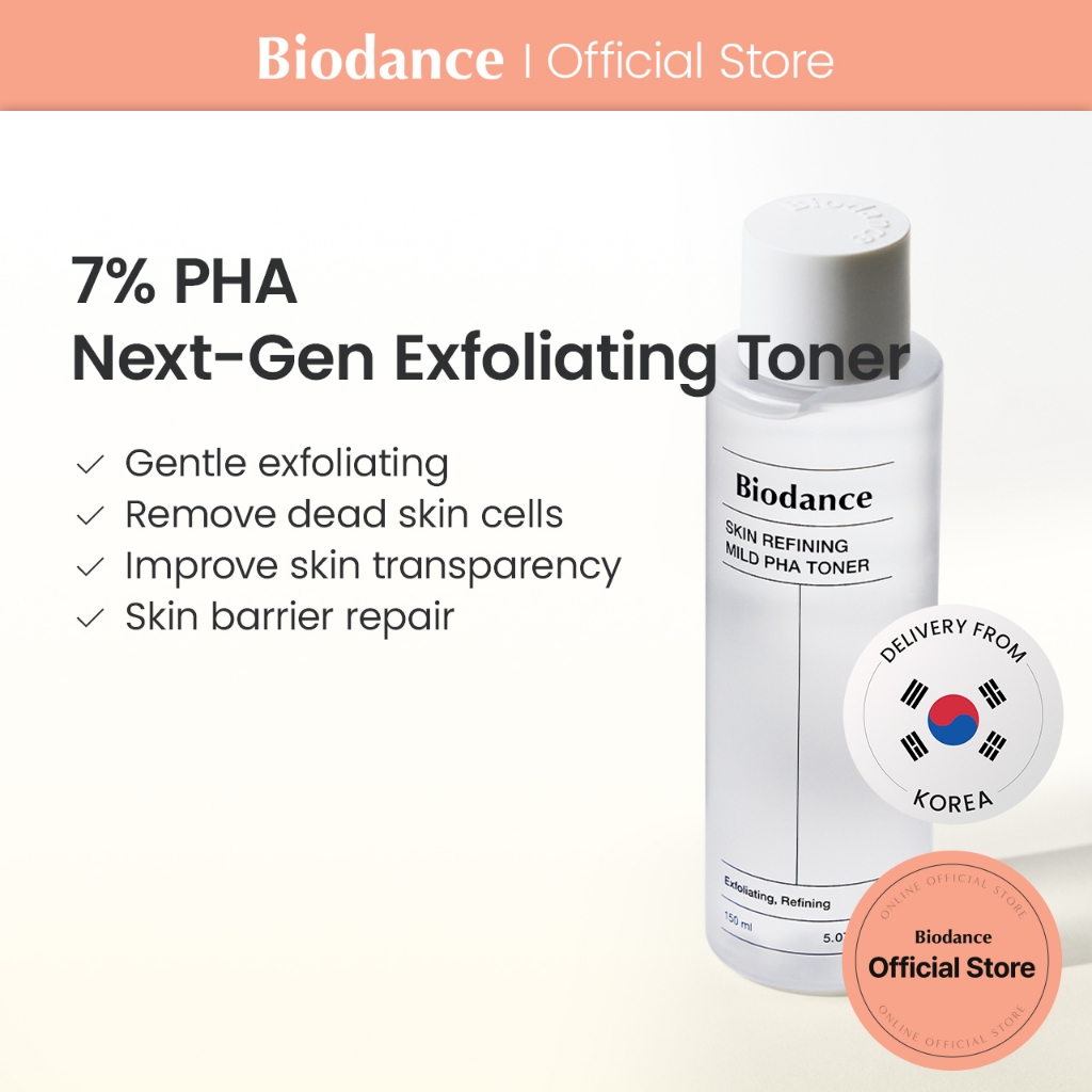 [Biodance Official] Skin Refining Mild PHA Toner 150ml | Mild ...