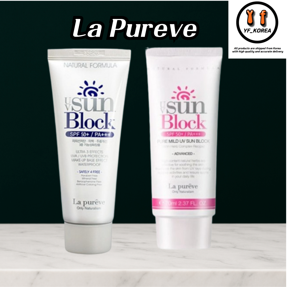 La Pureve uv sun block Sun Cream 50ml spf 50+ / pa+++ Sunblock Sun ...