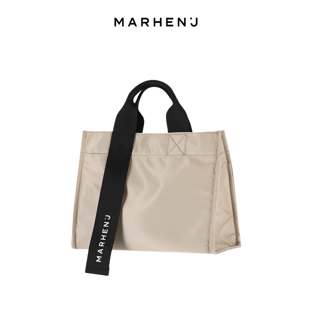Marhen.j Rico Mini EQ Recycle Nylon Snap Button Closure Tote Crossbody ...