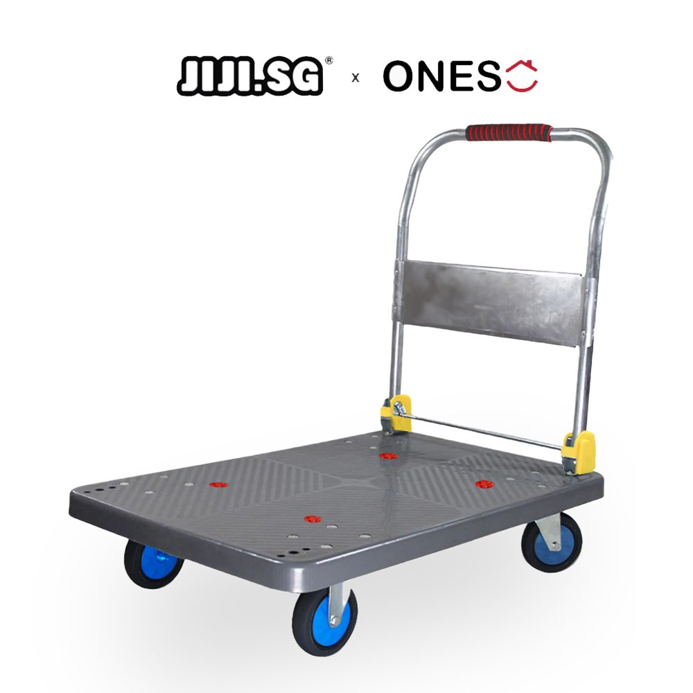 (JIJI.SG x ONES) ONES BRUTUS Heavy Duty Foldable Platform Trolley ...