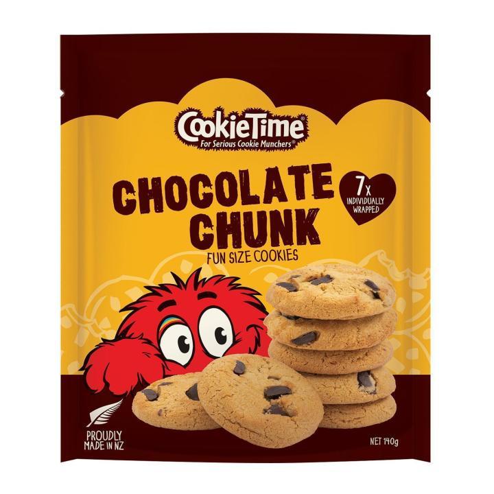 Cookie Time Chocolate Chunk Cookies Fun Size Multipack (7x20g) | Shopee ...