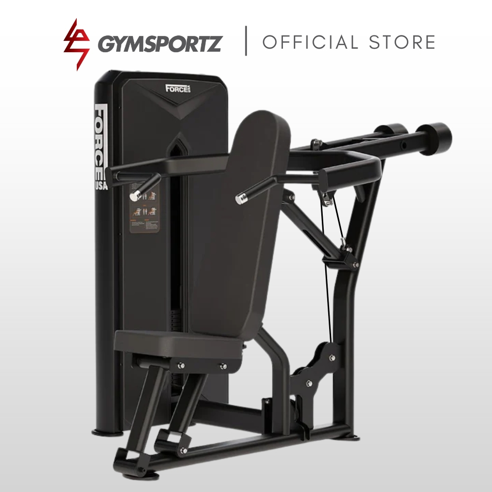 Force USA Solitude Chest / Shoulder Press Machine (F-S-CSP-B) | Shopee ...