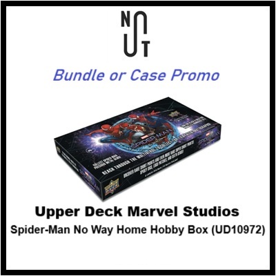 Upper Deck Marvel Studios Spider-Man No Way Home Hobby Box (UD10972 ...