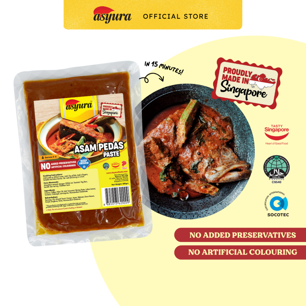 Asam Pedas (Assam Fish) Paste 280g | Shopee Singapore