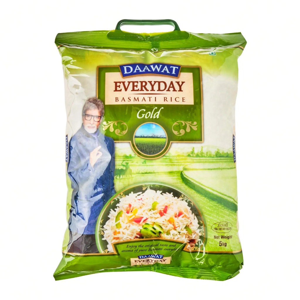 Daawat Everyday Basmathi Rice Gold (5kg) | Shopee Singapore