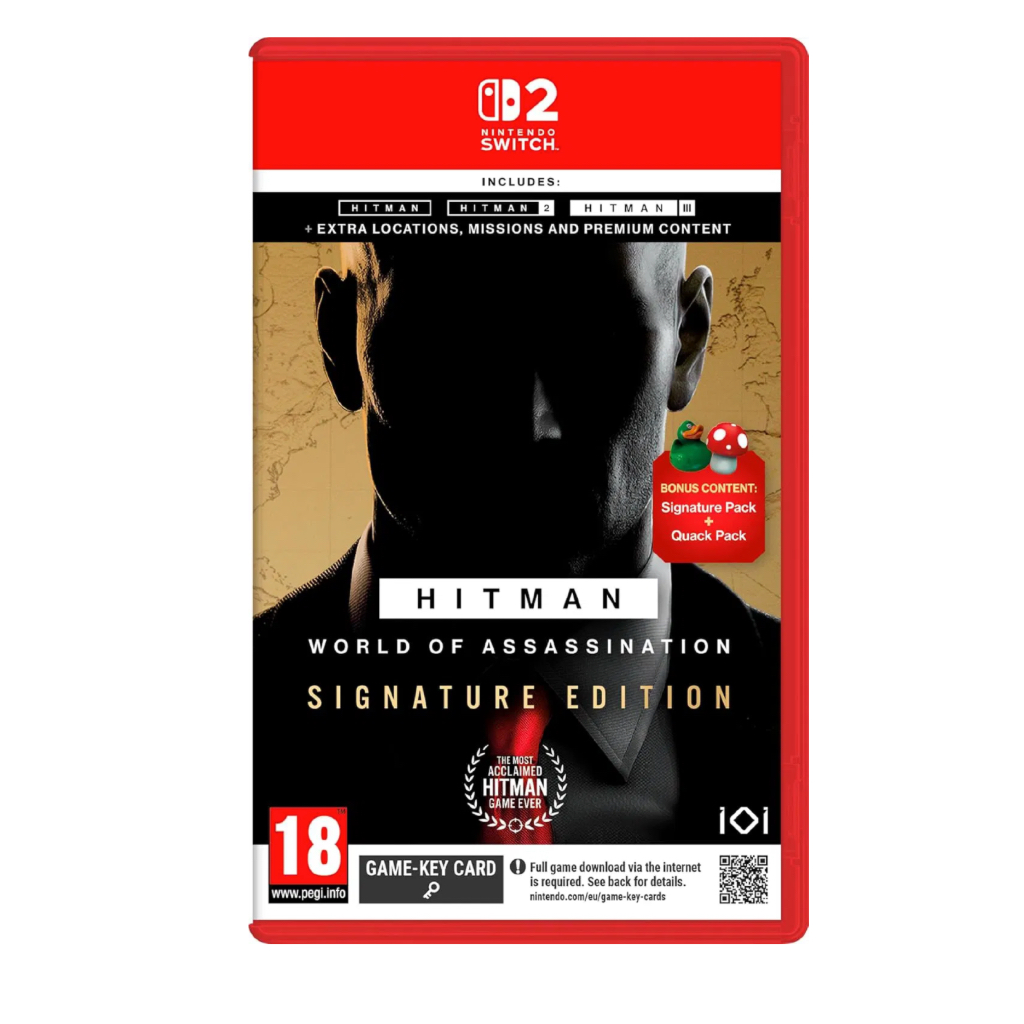 Nintendo Switch 2 Hitman World Of Assassination Signature Edition ...