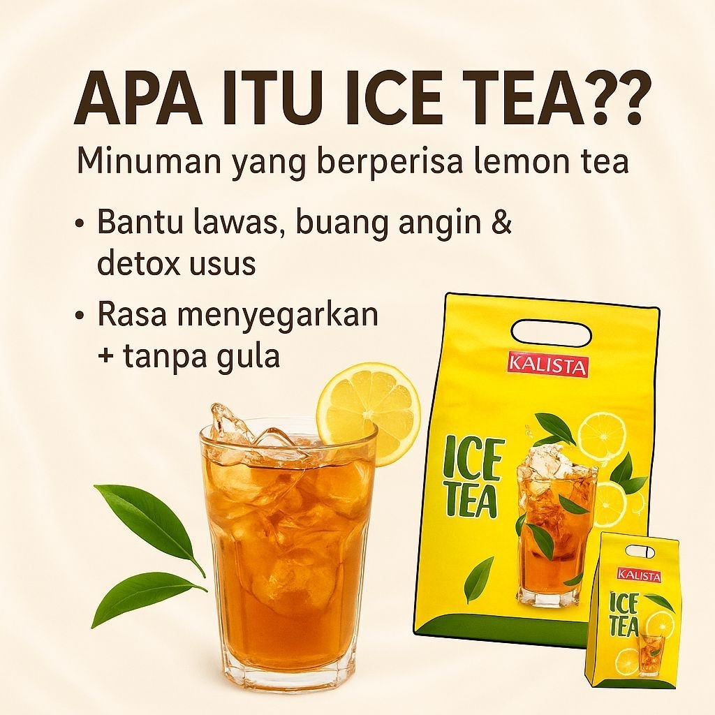 KALISTA BURN ICE TEA (10 Sachet/Pack) | Shopee Singapore