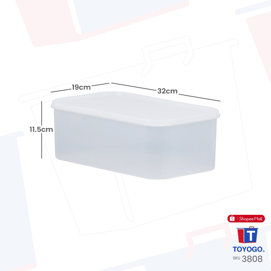 TOYOGO Freezer Safe Food Container – Airtight, Stackable Kitchen ...