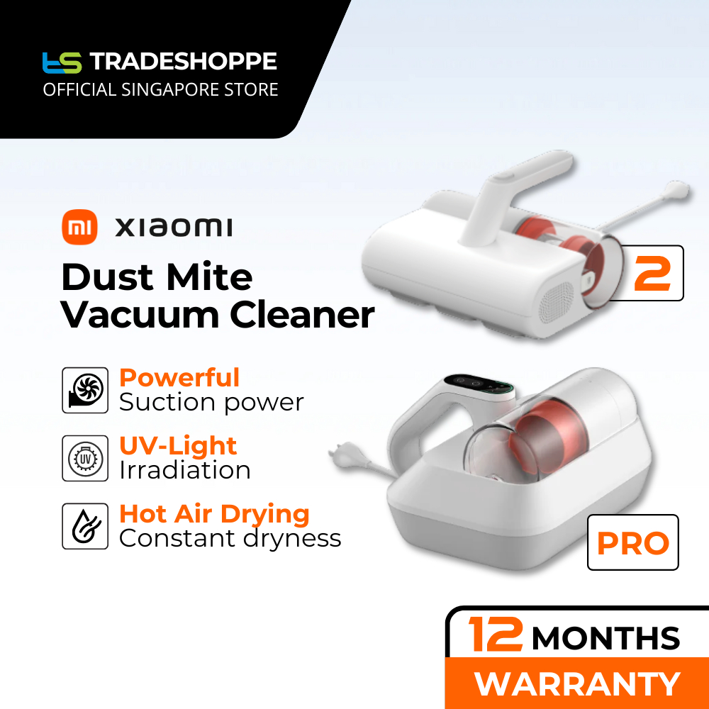 Xiaomi Mijia Handheld Dust Mite Vacuum Cleaner UV Light Anti Mite ...