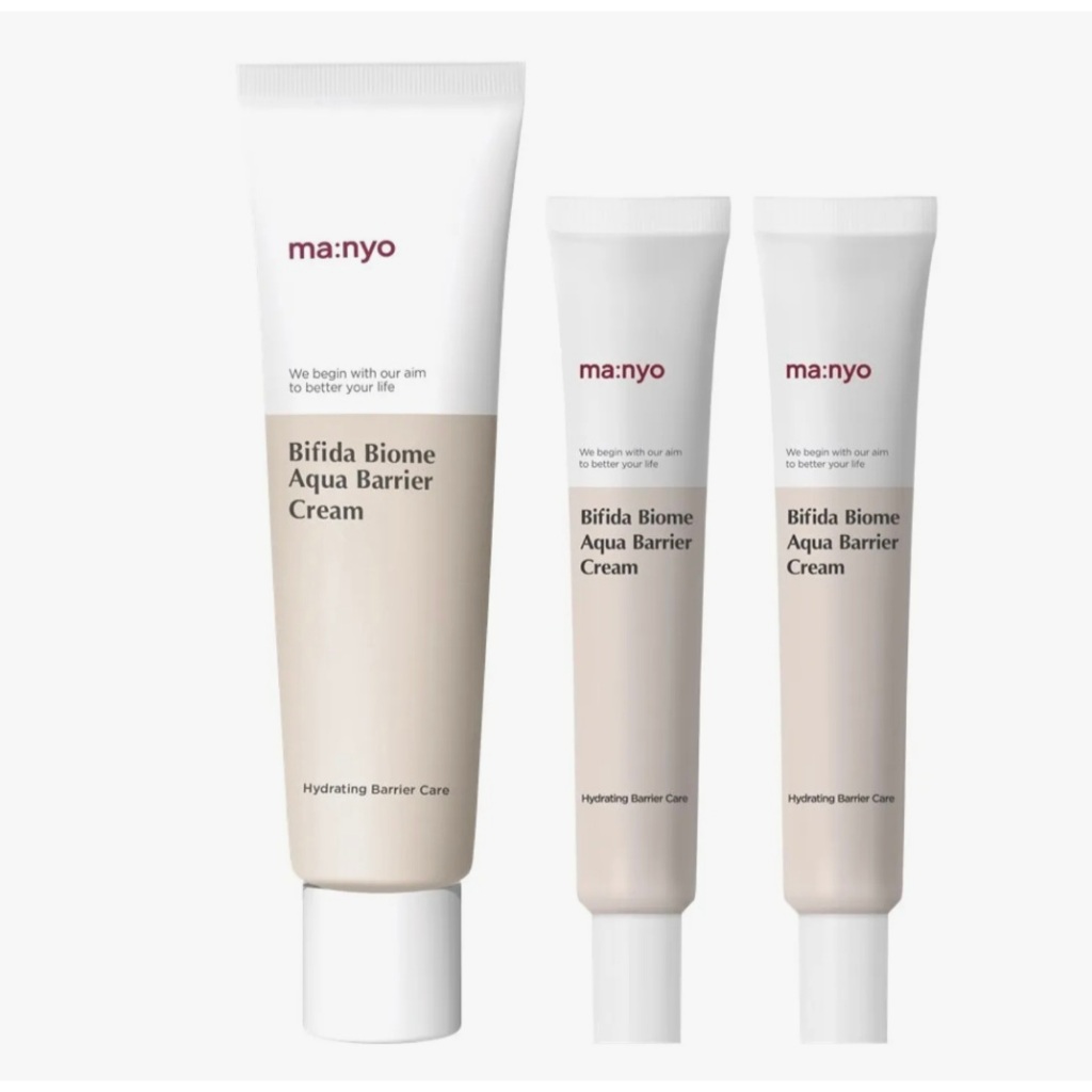 ma:nyo Bifida Biome Aqua Barrier Cream Special Set (80ml + 20ml x 2ea ...
