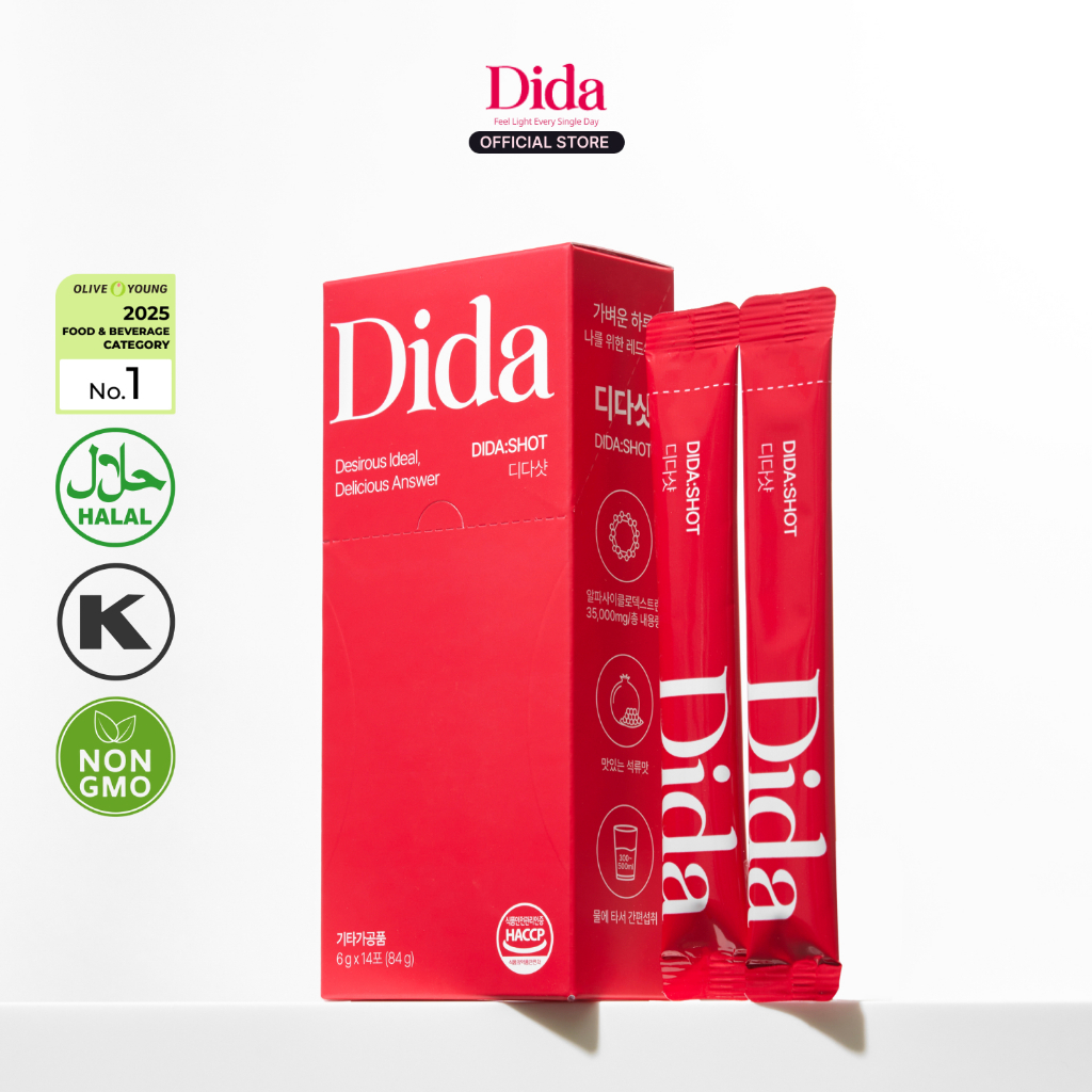 [Dida Official] Dida Shot Slimming Juice | Alpha Cyclodextrin 35,000mg ...