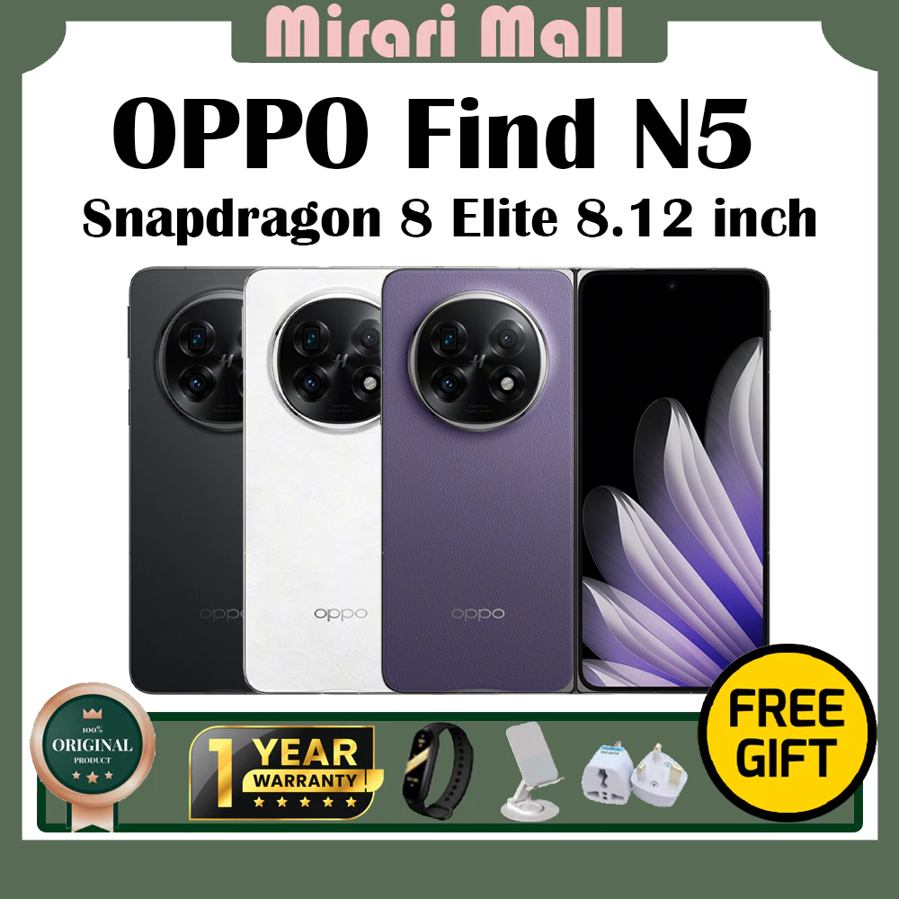 OPPO Find N5 Snapdragon 8 Elite Co-developed with Hasselblad 8.12 inch ...