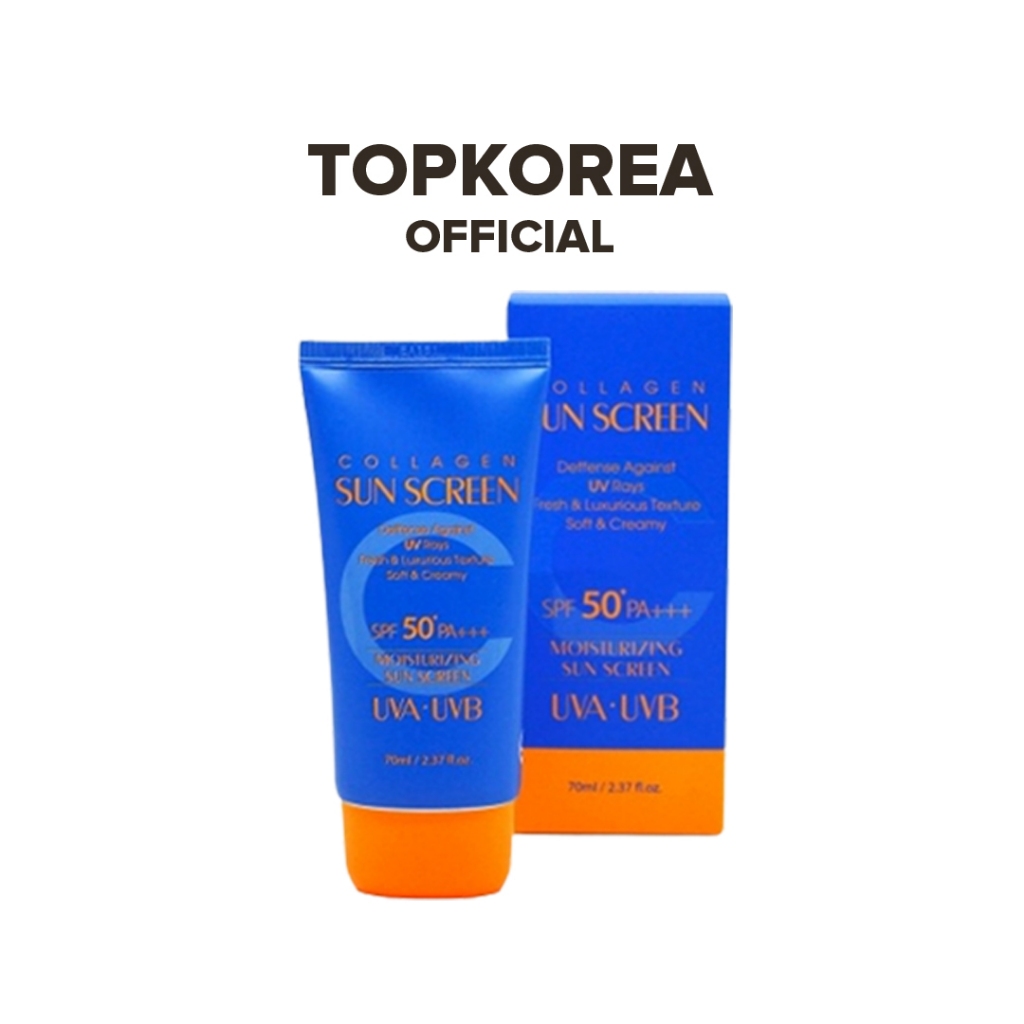 ★3W CLINIC★Collagen Sun Screen SPF50+ PA+++ 70ml / TOPKOREA / Shipping ...