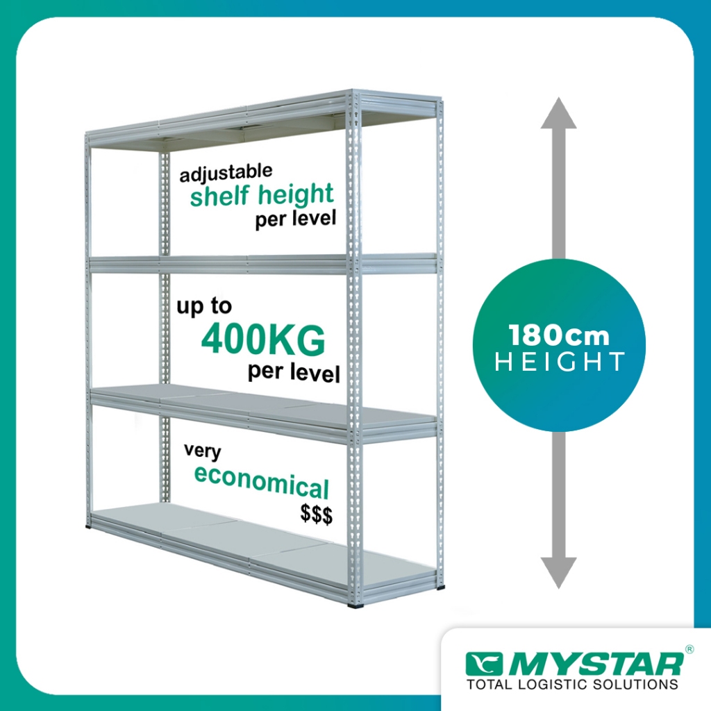 Original MYSTAR Boltless Rack for Bomb Shelter and Storeroom (Removable ...